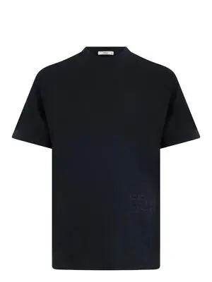 Fendi S Cotton T-shirt - Black