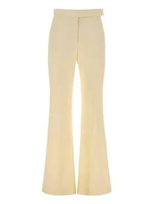 Sportmax Viscose-blend Piacere Pant - Yellow