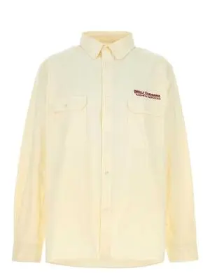 WILLY CHAVARRIA Oversize Cotton Shirt - Yellow