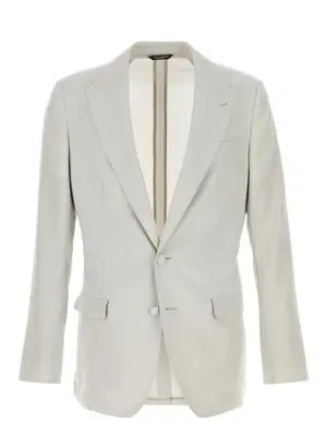 Dolce & Gabbana Ice Wool Blazer - White