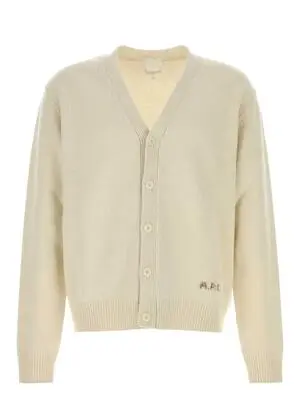 A.p.c. A.P.C. Kevin Wool Cardigan White