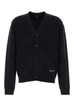 A.P.C. A.P.C. Midnight Wool Cardigan