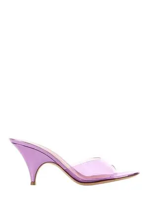 GIANVITO ROSSI Sofia Pvc Sandals With 8 Cm Heel - Purple