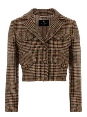 ETRO ETRO Embroidered Wool Blazer
