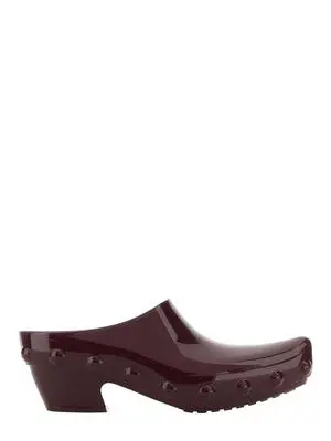Bottega Veneta Rubber Gondola Clogs - Purple