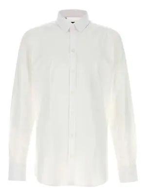 DOLCE & GABBANA Dolce & Gabbana Poplin Button-Up Shirt