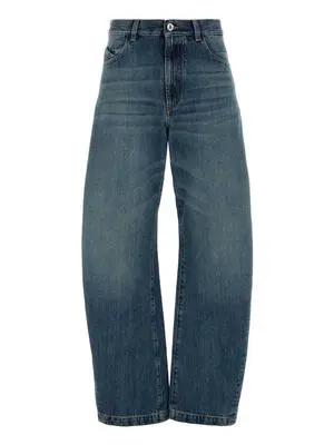 ATTICO The Attico Wide Leg Denim Jeans