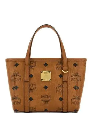 Mcm Mini Toni Handbag With Gold-tone Hardware - Printed