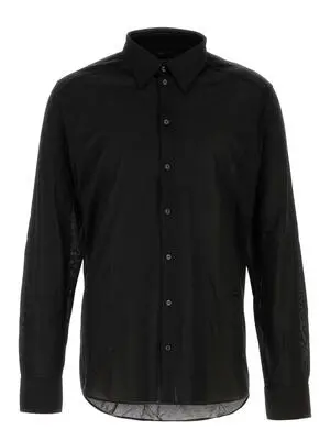 Dolce & Gabbana Silk T-shirt For - Black