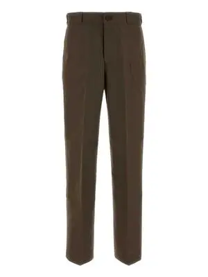 Prada Canvas Pants For - Brown