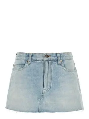 BALENCIAGA Balenciaga Denim Pant-Skirt