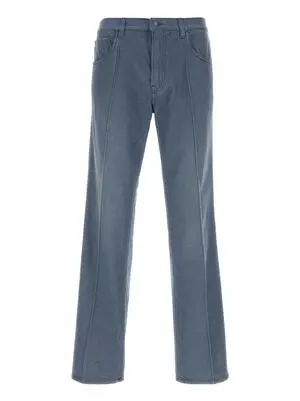 Prada PRADA Relaxed Fit Denim Jeans Light Blue