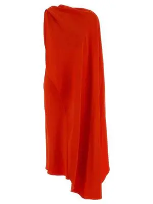 BALENCIAGA BALENCIAGA Long Sleeve Crepe Dress