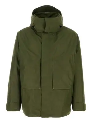 Herno Lined Nylon Jacket - Green