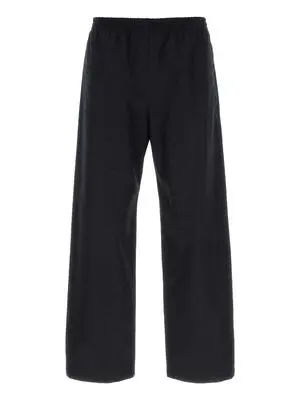 Gucci Gg Pattern Cotton Pants - Blue