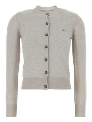 A.P.C. A.P.C. Rosa Melange Wool-Blend Cardigan