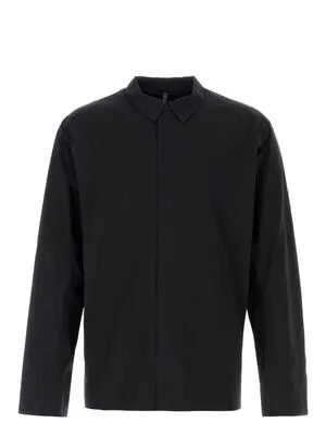 Veilance Stretch Nylon Metry Shirt - Black