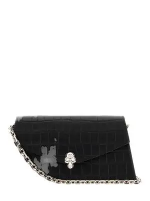 Alexander McQueen Mini Skull Crossbody Handbag - Black