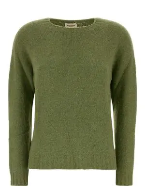 WEEKEND Alpaca-blend Ghiacci Knit Sweater - Green