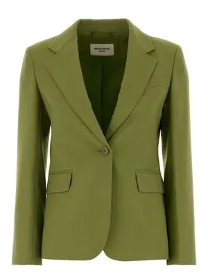 WEEKEND Tailored Wool Blazer - Green