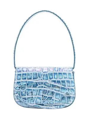 DIESEL® DIESEL 1DR Shoulder Handbag In Bovine Leather Multicoloured