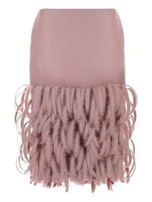 BALENCIAGA BALENCIAGA Wool-Blend Skirt With Cupro Lining
