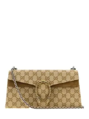 Gucci GUCCI Dionysus GG Fabric Shoulder Handbag Printed