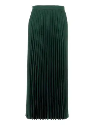 WEEKEND Satin Nicchia Skirt - Green