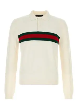 GUCCI Gucci Cashmere Polo Shirt