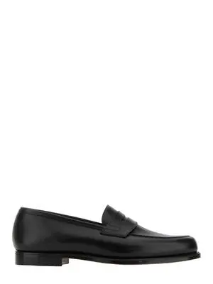 Crockett & Jones Grantham 2 Leather Loafers - Black