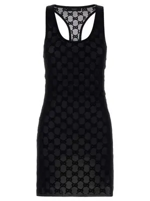 Gucci Viscose Blend Dress - Blue