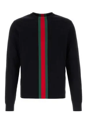 Gucci 100% Cotton Knit Sweater - Blue