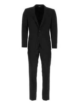 Dolce & Gabbana Stretch Wool Tuxedo - Black