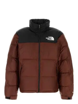The North Face THE NORTH FACE Two-Tone Quilted Down Puffer Jacket Multicoloured