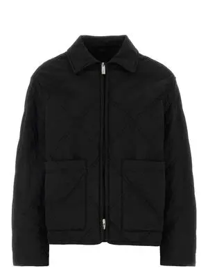 Herno Quilted Stretch Nylon Jacket - Black