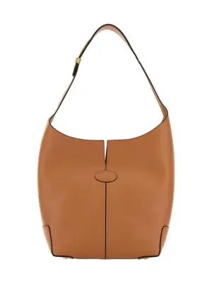 TOD`S Tod's Leather Bucket Handbag - Orange