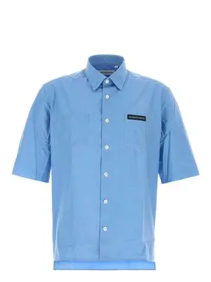 NAMACHEKO Poplin Button-up Shirt - Blue