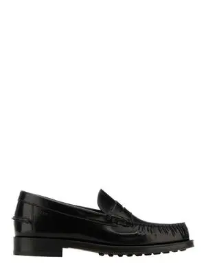 TOD`S Tod's Leather Loafers - Black