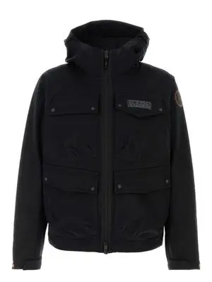 NAPAPIJRI Polyester Zip-up Jacket With Hood - Black