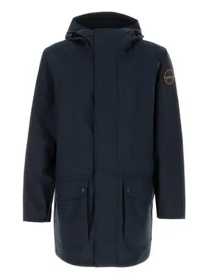 NAPAPIJRI A-pilloz Polyester Windbreaker Jacket For - Blue