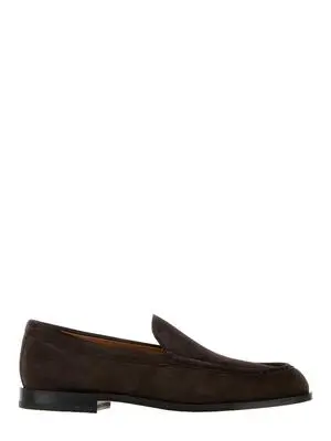 TOD`S Tod's Suede Lace-up Loafers - Brown