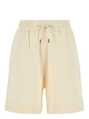 MONCLER Moncler Cotton Bermuda Shorts With Drawstring Waist