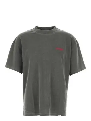 REPRESENT Oversize Cotton T-shirt - Grey