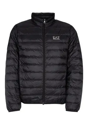 E.A.7 Lightweight Quilted Down Jacket With Elastic Hem - 1200