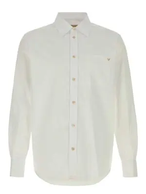 Valentino Garavani Oxford Button-down Shirt - White
