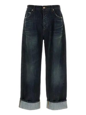 Dolce & Gabbana Dark Wash Denim Jeans - Blue