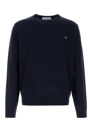 VIVIENNE WESTWOOD Alex Merino Wool-cashmere Sweater - Blue