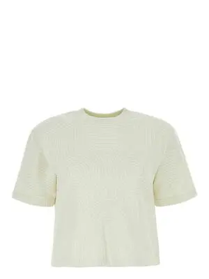 Off-White Oversize Cotton T-shirt For - White