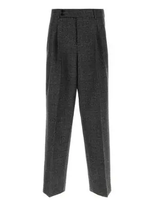 DOLCE & GABBANA DOLCE & GABBANA Wool Tailored Pants With Contrast Detail
