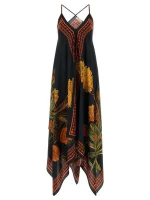 Blumarine Twill Mini Dress - Printed